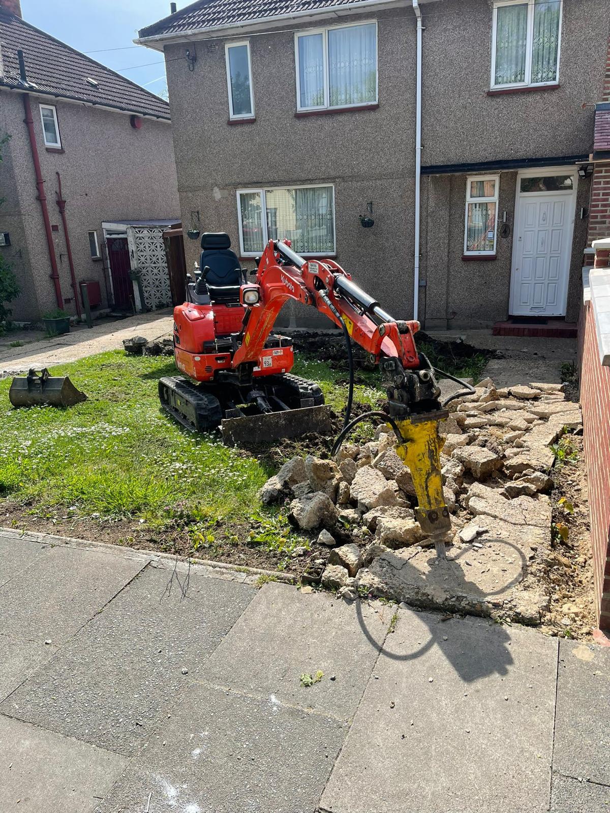 digger hire stevenage